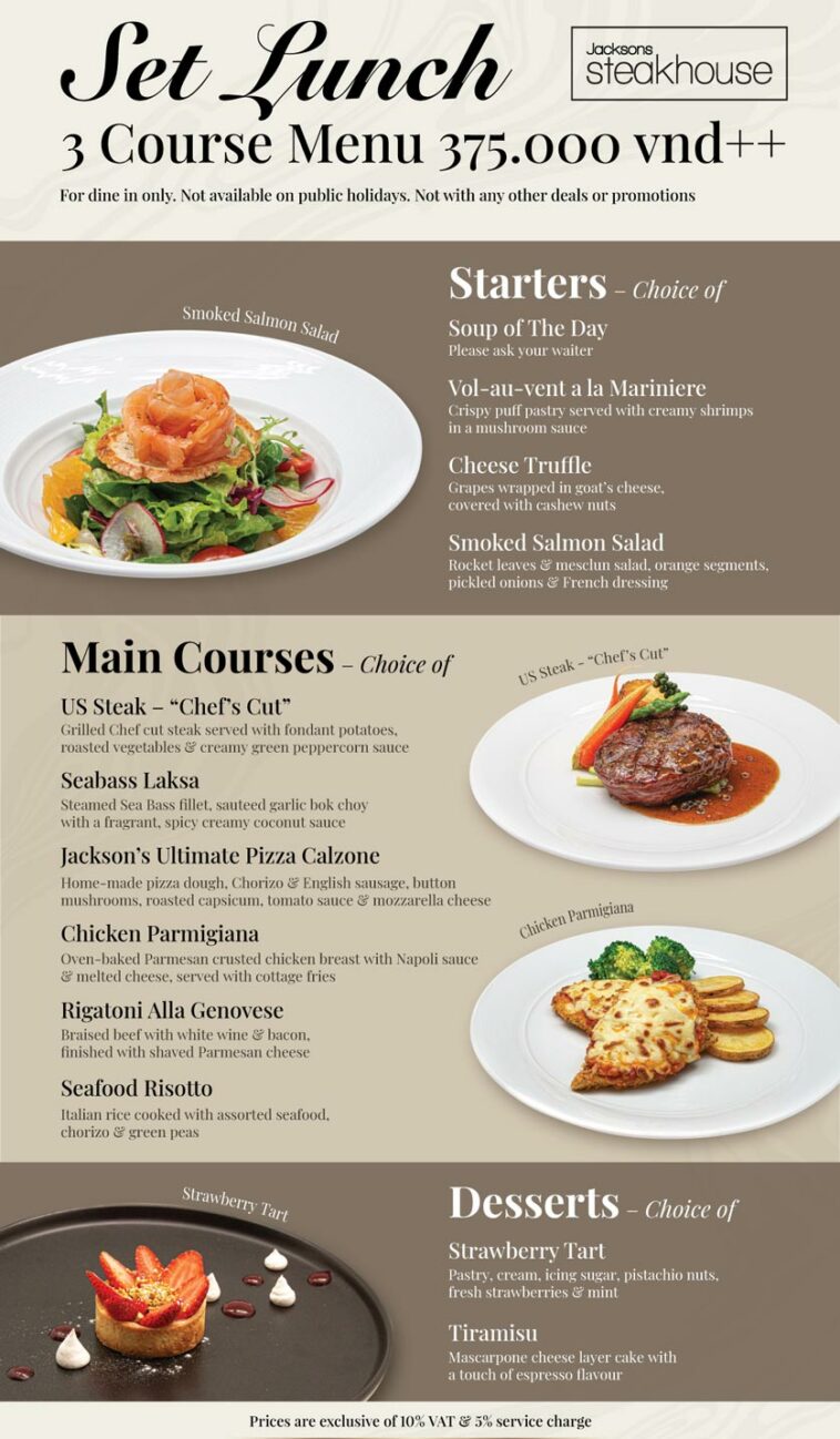 Jacksons Steakhouse Review - DUDE OI